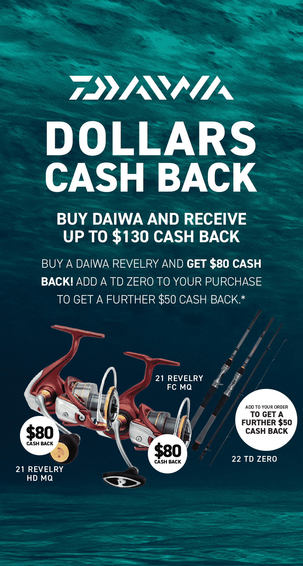 Daiwa Dollars Cash Back Promotion