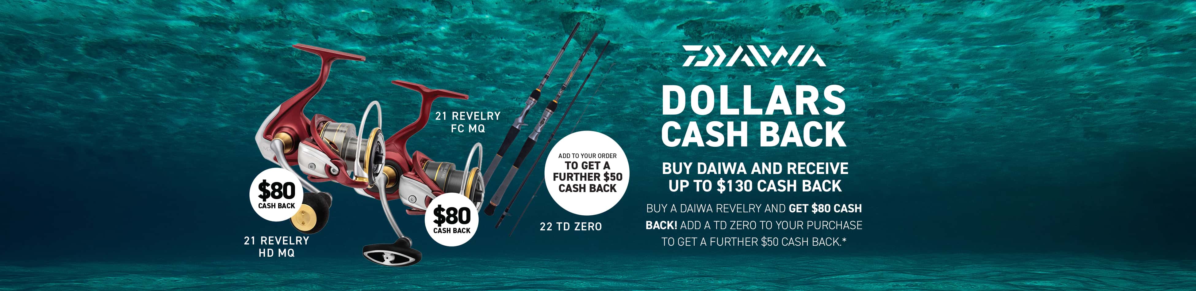 Daiwa Dollars Cash Back Promotion